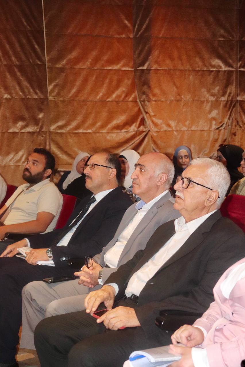 Awarding researcher Aya Al-Hamidi a master's degree in condensed matter physics with distinction ...