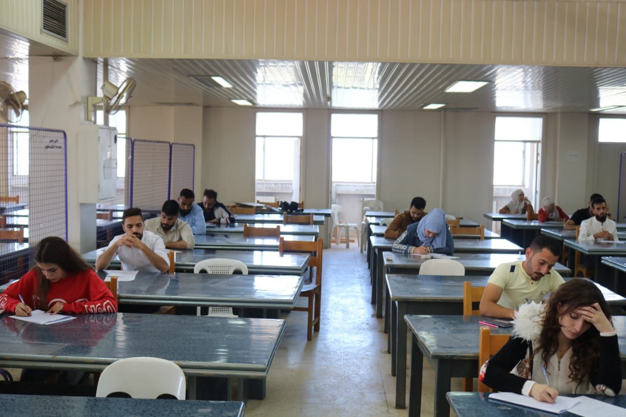 Start of supplementary exams for graduates of Homs University - Homs ...