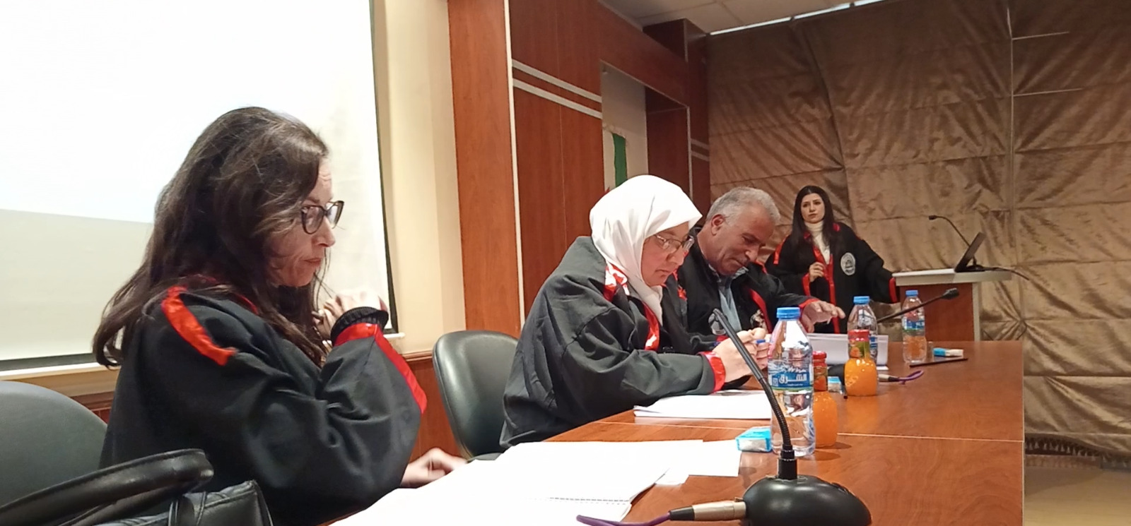 Awarding researcher Hala Al-Abbas a master's degree in informatics ...