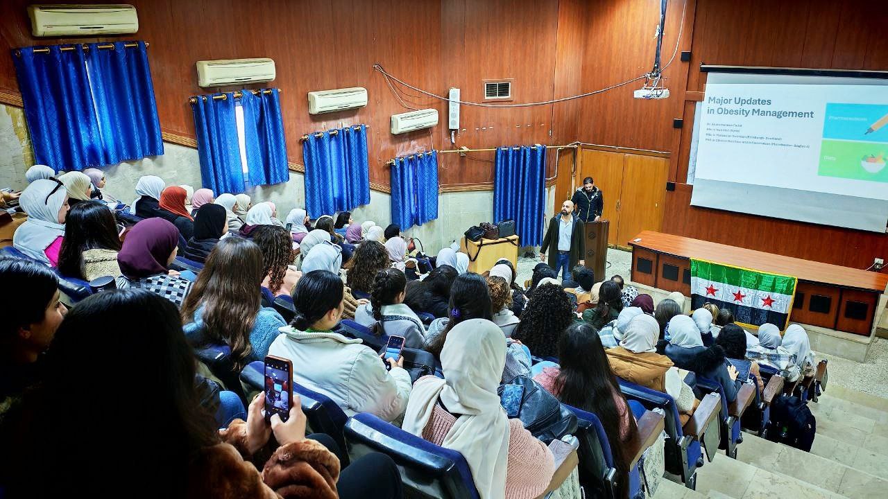 Homs University organizes a scientific lecture on developments in ...
